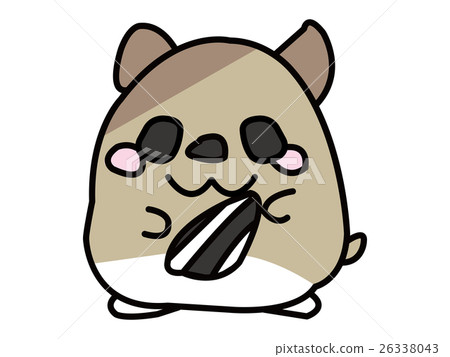 Hamster illustration (cute · deformed) - Stock Illustration [26338043 ...