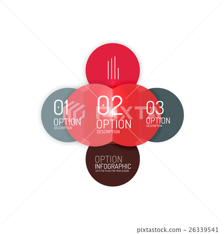 Vector business infographics, option select - Stock Illustration ...