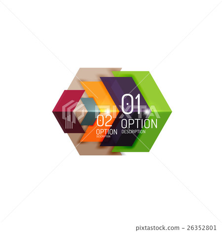 Vector business infographics, option select - Stock Illustration ...