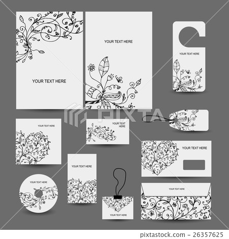 Corporate business style design - Stock Illustration [26357625] - PIXTA