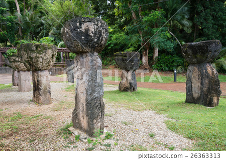 Guam Latte Stone Park - Stock Photo [26363313] - PIXTA