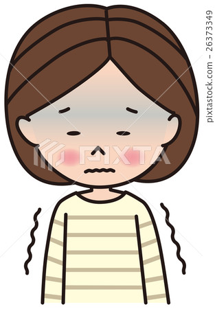 People facial expression cold women - Stock Illustration [26373349] - PIXTA