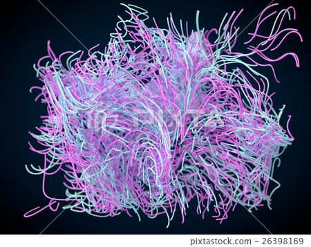 tangled shapes abstract. - Stock Illustration [26398169] - PIXTA