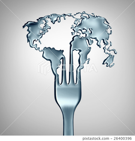 Global Food Concept - Stock Illustration [26400396] - PIXTA