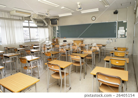 Classroom without students - Stock Photo [26405154] - PIXTA