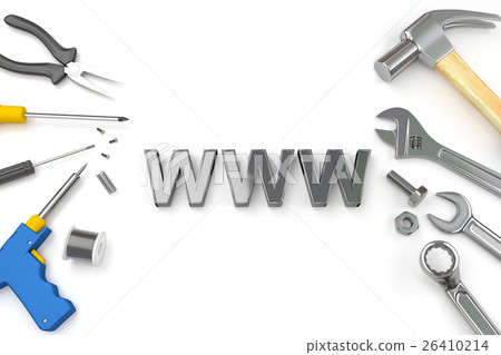 Website under construction, Building web concept. - Stock Illustration ...
