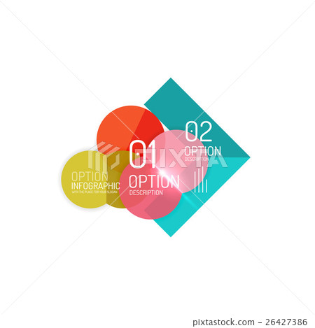 Vector business infographics, option select - Stock Illustration ...