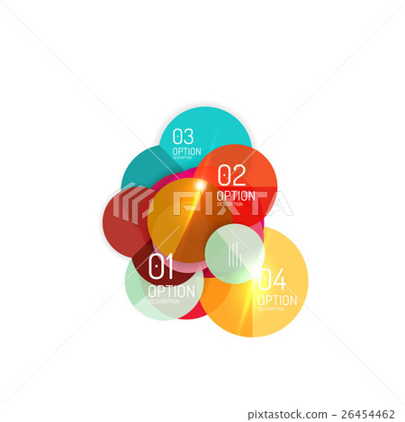 Vector business infographics, option select - Stock Illustration ...