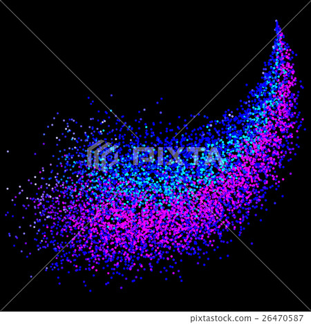 Abstract background with scattered colorful - Stock Illustration ...