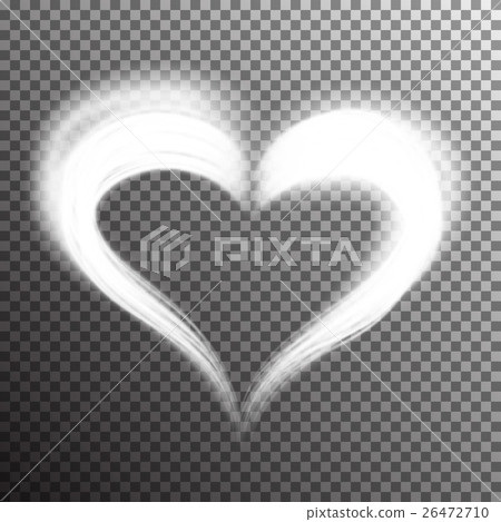 Creative shiny heart shape - Stock Illustration [26472710] - PIXTA