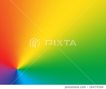 Abstract radial gradient rainbow background - Stock Illustration ...