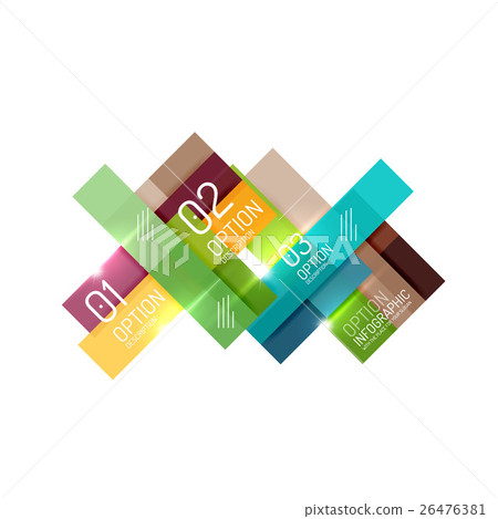 Vector business infographics, option select - Stock Illustration ...