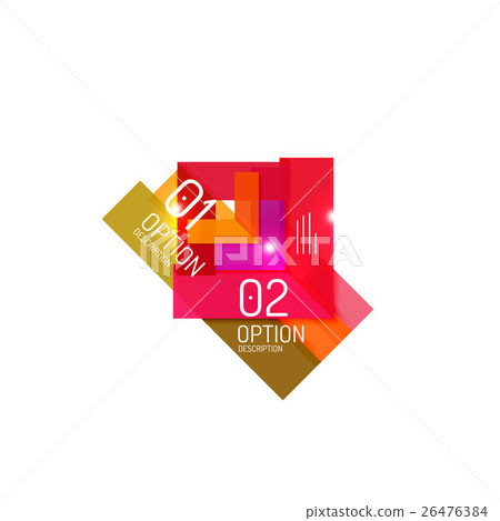 Vector business infographics, option select - Stock Illustration ...