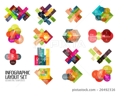 Vector business infographics, option select - Stock Illustration ...