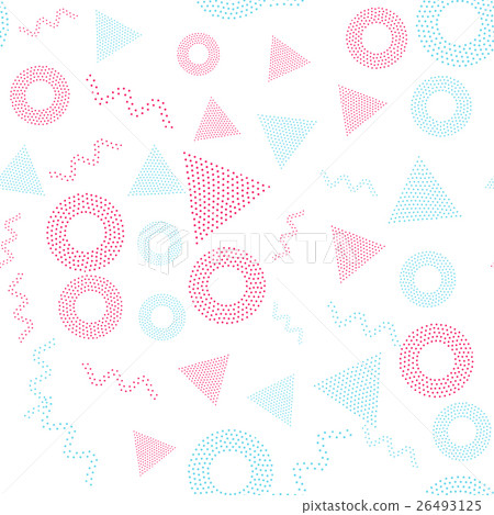 Color universal geometric seamless pattern - Stock Illustration ...