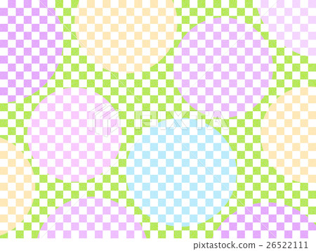 Japanese pattern checkered pattern (Ichimatsu... - Stock Illustration ...