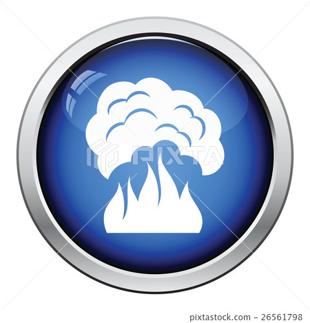 Fire and smoke icon - Stock Illustration [26561798] - PIXTA
