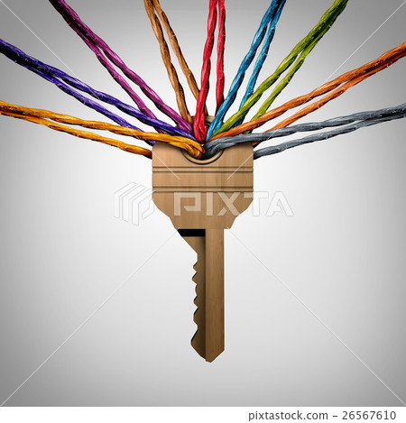 Community Key - Stock Illustration [26567610] - PIXTA