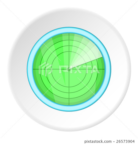 Radar icon, cartoon style - Stock Illustration [26573904] - PIXTA