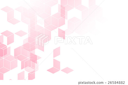 Abstract diamond square box background pink color - Stock Illustration ...
