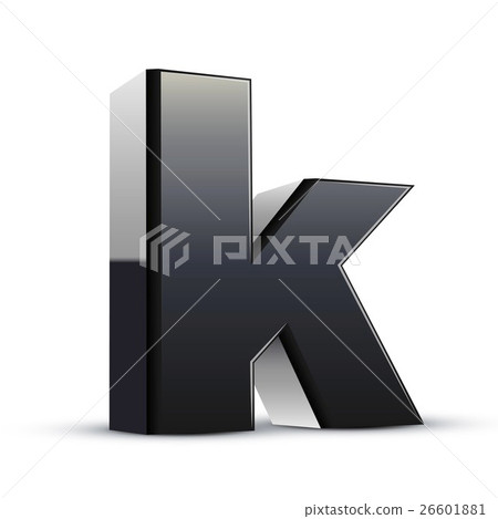 lowercase black letter K - Stock Illustration [26601881] - PIXTA