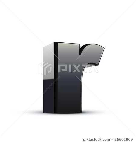 lowercase black letter R - Stock Illustration [26601909] - PIXTA
