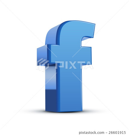 lowercase blue letter F - Stock Illustration [26601915] - PIXTA