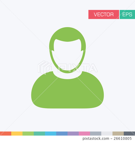 User, Human, Man, Person, Avatar Vector Icon - Stock Illustration ...