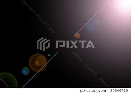 Sun light effect on the black color background - Stock Illustration ...