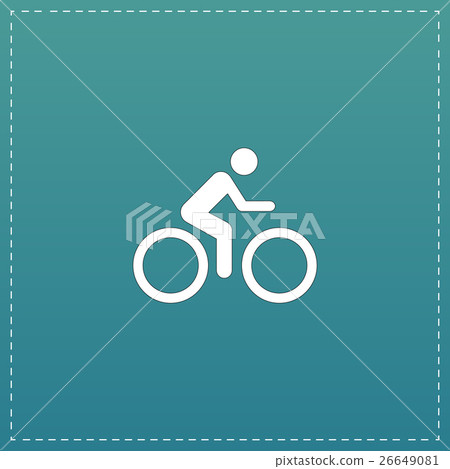 cycling road icon - Stock Illustration [26649081] - PIXTA