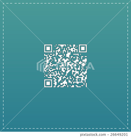 Qr code icon, vector illustration - Stock Illustration [26649201] - PIXTA