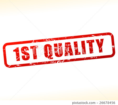 first quality stamp - Stock Illustration [26678456] - PIXTA
