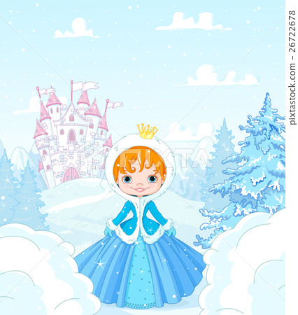 Winter Princess - Stock Illustration [26722678] - PIXTA