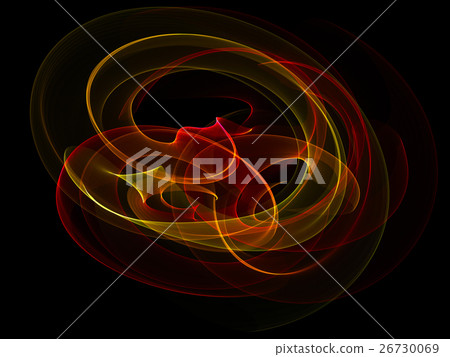 abstract twisted net wave - Stock Illustration [26730069] - PIXTA