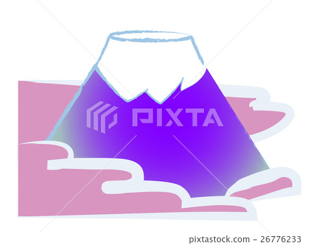 Cute Mt. Fuji - Stock Illustration [26776233] - PIXTA