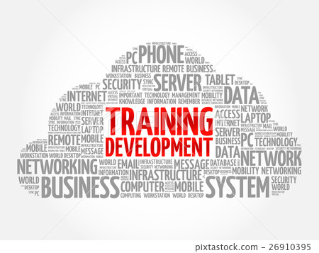 Training development word cloud - Stock Illustration [26910395] - PIXTA