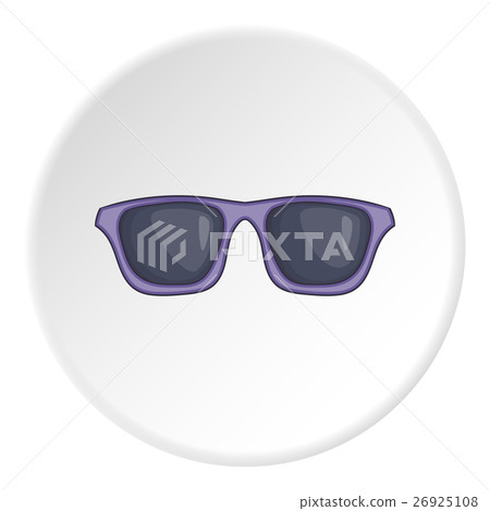 Summer glasses icon, cartoon style - Stock Illustration [26925108] - PIXTA
