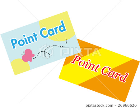 Point Card - Stock Illustration [26966620] - PIXTA