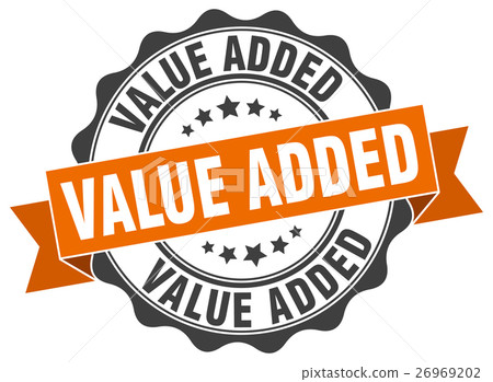 value added stamp. sign. seal - Stock Illustration [26969202] - PIXTA