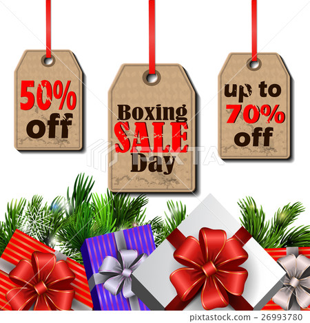 Boxing day tag - Stock Illustration [26993780] - PIXTA