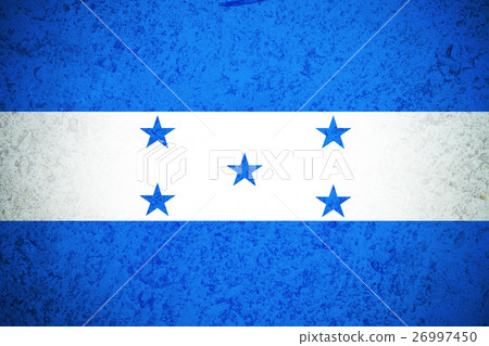 Honduras national flag illustration symbol. - Stock Illustration ...