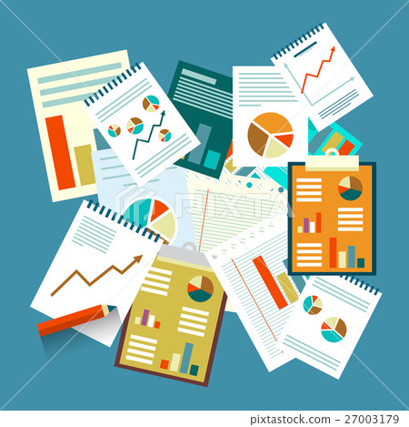 Paperwork. - Stock Illustration [27003179] - PIXTA