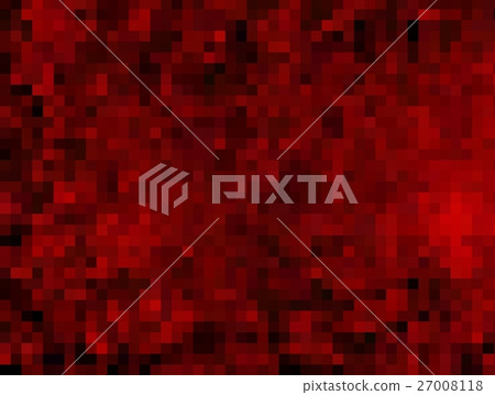 Abstract dark red squares pixelated background. - Stock Illustration ...