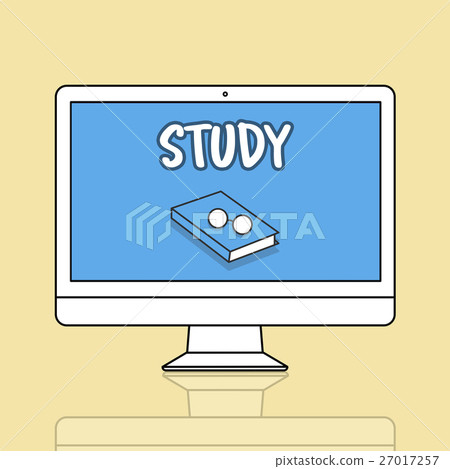 computer, education, learning - Stock Illustration [27017257] - PIXTA