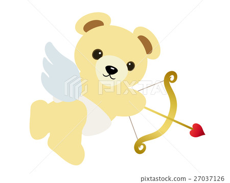 Angel of Teddy Bear - Stock Illustration [27037126] - PIXTA