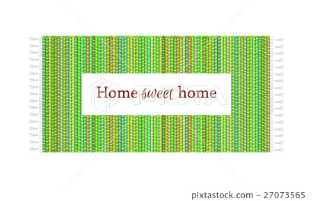 Home sweet home text on carpet background - Stock Illustration ...