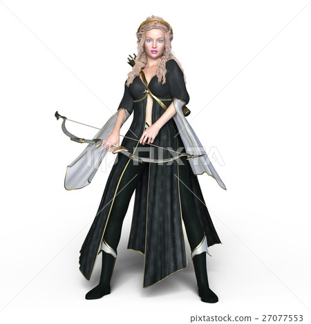 Bow user - Stock Illustration [27077553] - PIXTA