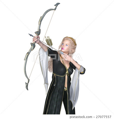 Bow user - Stock Illustration [27077557] - PIXTA