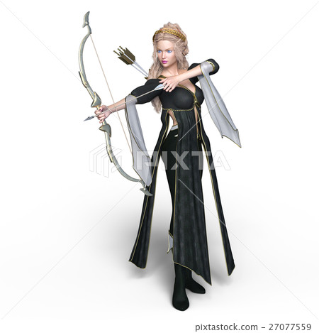 Bow user - Stock Illustration [27077559] - PIXTA