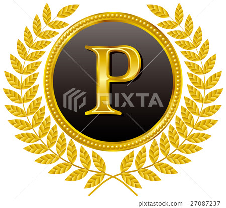 Point coin medal emblem gold point coin medal... - Stock Illustration ...